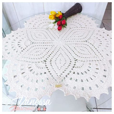 Gráfico Centro de Mesa Infinito em crochê