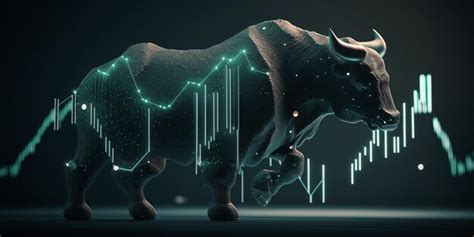 Premium AI Image Ai Generated Image Stock Market Bull Market Trading