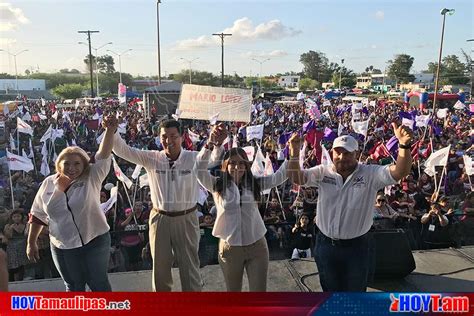 Hoy Tamaulipas Cierra Mario Lopez Campania En Matamoros