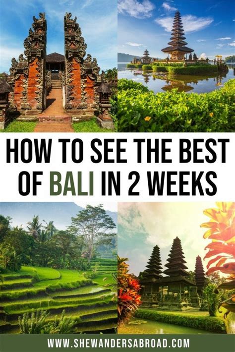 The Ultimate 2 Weeks In Bali Itinerary For First Timers She Wanders