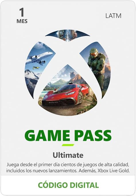 Xbox Game Pass Ultimate 1 Mes Standard Edition Xbox One Amazon
