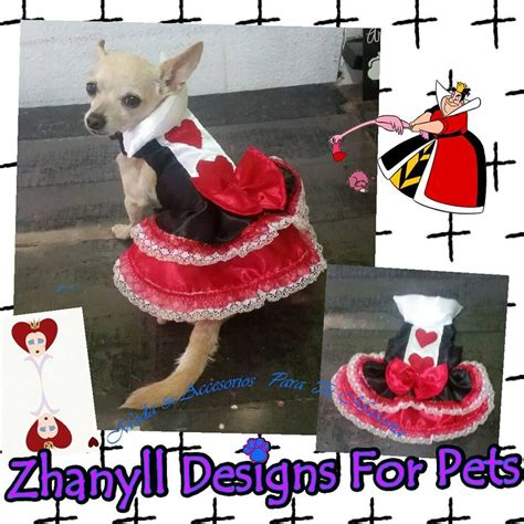 Disfraz Reina De Corazones Para Perritas Pets Design