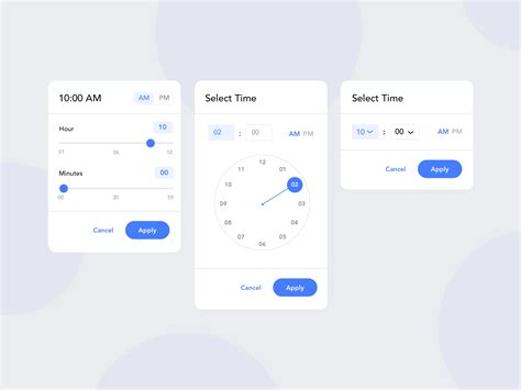 Time Picker UI By Himanshu Kandpal On Dribbble