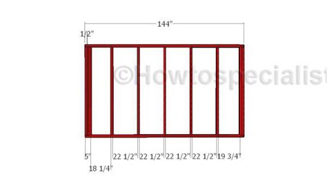 Free Loafing Shed Plans HowToSpecialist How To Build Step By Step
