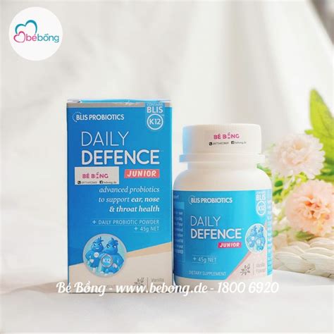 Men vi sinh tai mũi họng Blis New Zealand 45g Bé Bồng
