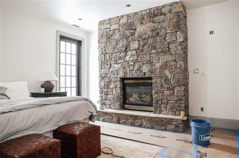 How To Add Stone To A Fireplace I Am Chris