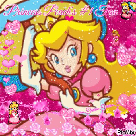 💖princess Peachs 1 Fan💖 Free Animated  Picmix
