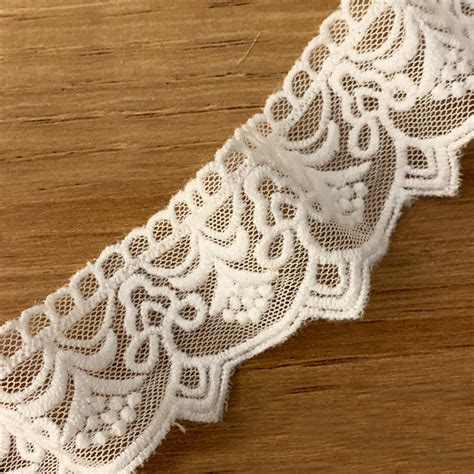 20 Yard Mesh Lace Trim Bridal Lace Trim By The Yard Wedding Etsy