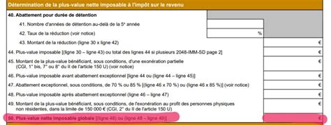 Plus value immobilière 2023 comment remplir la déclaration de revenus