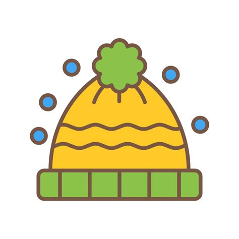Winter Hat Vector Icon 24430682 Vector Art At Vecteezy
