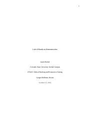 Module 5 Critical Thinking Docx 1 Labs 6 Hands On Demonstration