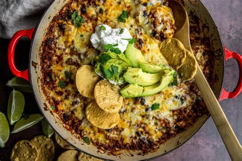 Mexican Cheesy Beef And Rice Skillet Gina Gibson