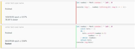 javascript 请问大佬们， 如何用 javascript 最快获取二进制每一位的方法？ segmentfault 思否