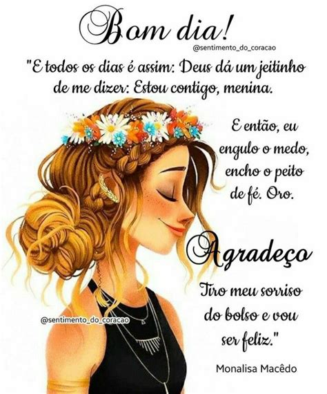 Pin de Márcia Nicolino em achei Lindo Mensagem de mulher