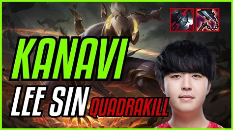 KANAVI LEE SIN Vs GRAVES JUNGLE KR GRANDMASTER PATCH 11 10