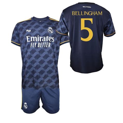 Real Madrid C F Conjunto Niño Camiseta y Pantalón BELLINGHAM 5