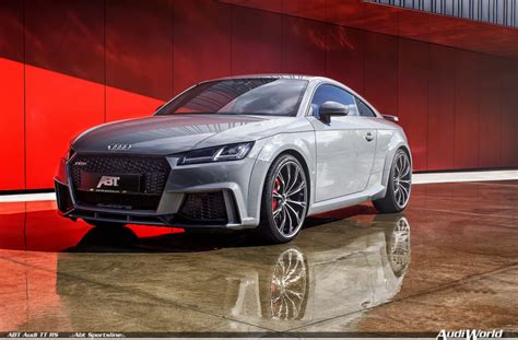 The Abt Audi Tt Rs And Limited Edition Abt Audi Tt Rs R Audiworld