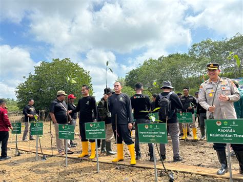 Pengadilan Negeri Penajam Menghadiri Undangan Penanaman Pohon Mangrove