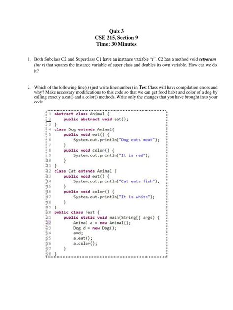 quiz3 rrn nsu cse215 pdf