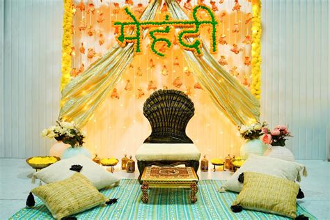 Adding Elegance And Style To Your Mehndi Celebration With Our Unique