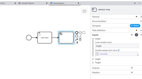 Replicating Camunda Service Task With Element Template Creating
