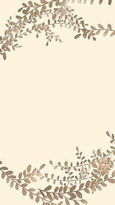 Gold A4 Floral Border Gold Border Borders Frames PNG Transparent