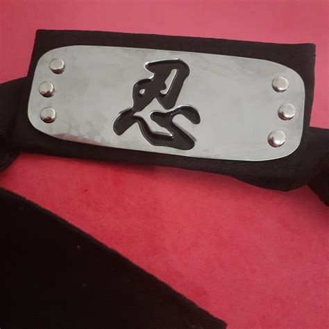 Bandana Cosplay Anime Naruto Personagem Aliança Shinobi Vila Oculta