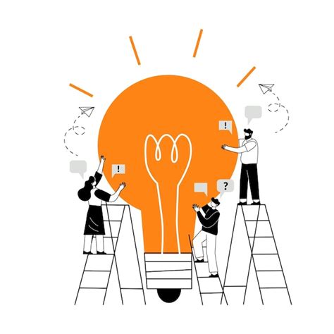Premium Vector The Concept Of Joint Teamwork Building A Business Team