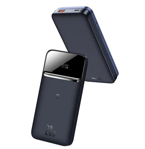 Baseus Power Bank 10000mAh Portable 20W Magnetic Wireless Charger