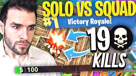 Le Meilleur Top1 19 KILLS En SOLO Vs SQUAD Avec 5 HP Fortnite Top 1