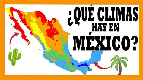 Mapa De Climas De M Xico Ejemplos Formatos