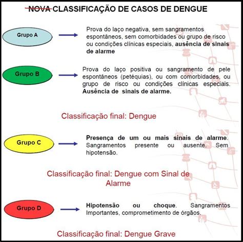 classificação de dengue correta Secretaria de Estado de Saúde
