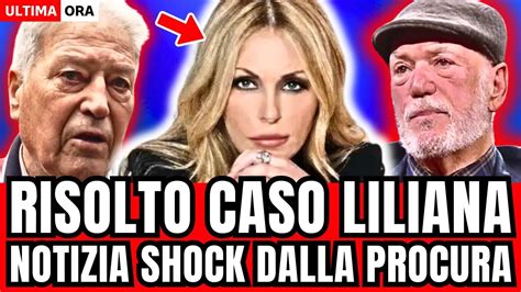LILIANA RESINOVICH LA TRAGICA SVOLTA POCO FA IL CASO È STATO