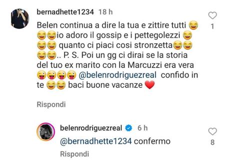Belen Conferma Stefano De Martino L Ha Tradita Con Alessia Marcuzzi