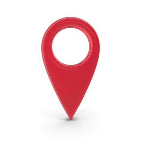 Premium Photo 3D Rendering Realistic Location Map Pin GPS Pointer Red
