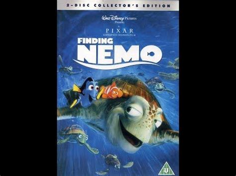 Finding Nemo Uk Dvd Menu Walkthrough Disc Youtube Finding