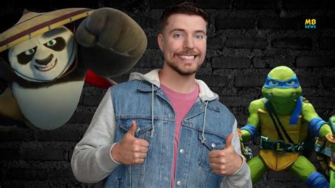 Mrbeast Ventures Into The Animated World With Roles In Teenage Mutant