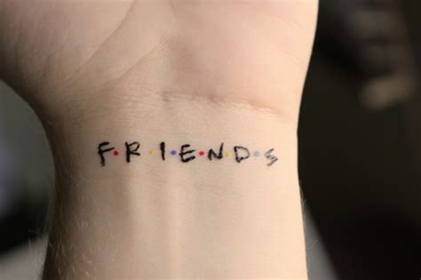 Attractive Best Friends Wrist Tattoos Wrist Tattoo Pictures
