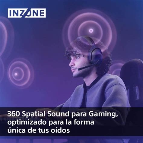 Casque De Jeu Sans Fil Sony Inzone H5 Noir PcComponentes Fr