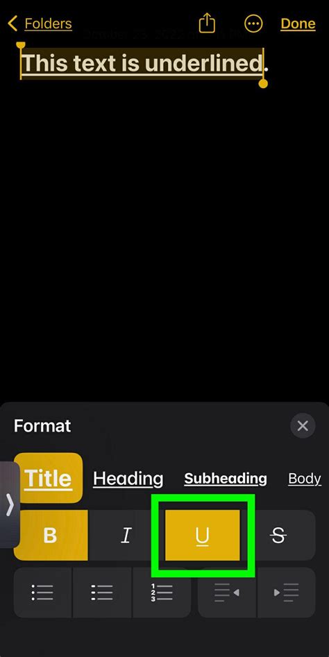 How To Underline Text On An Iphone Itechtalk
