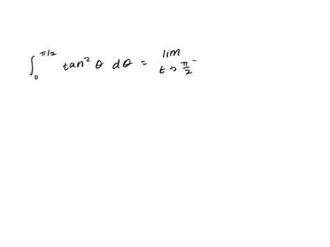 SOLVED Determine Whether The Integral Is Convergent Or Divergent