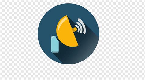 Iconos informáticos televisión por satélite comercial diverso