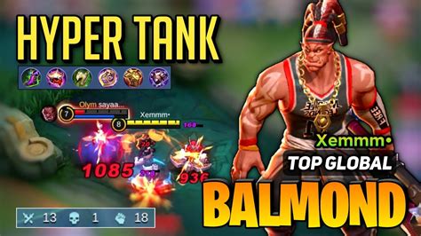 Tanky Balmond Best Build Balmond Top Global Gameplay By Xemmm