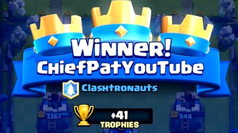 Clash Royale 33 Straight WINS Big Trophy Pushing YouTube