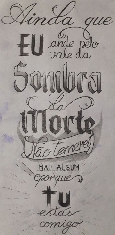 Ainda Que Eu Ande Pelo Vale Da Sombra Da Morte Nao Temerei Mal Algum