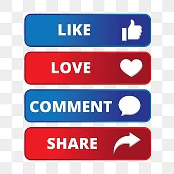 Share Button Clipart Transparent Background Tweet Retweet Like And