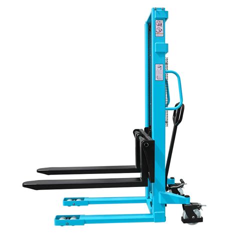 Aida Hand Manual Pallet Operated Stacker Hydraulic 1 6m Lifting Pallet