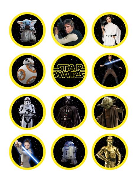 Descendants Party Birthday Cake Toppers Star Wars Clip Art Hot Sex