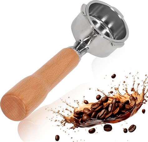 Amazon HURRISE 51 Mm Bottomless Portafilter Ergonomic Handle