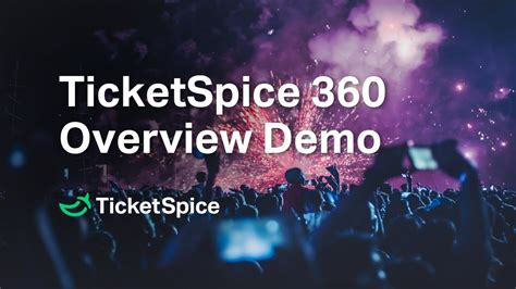 Experience A Full Demo Of TicketSpice Ticketing Software YouTube